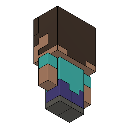 Free STL file Mini steve minecraft 👨 (3MF)・3D printable model to ...