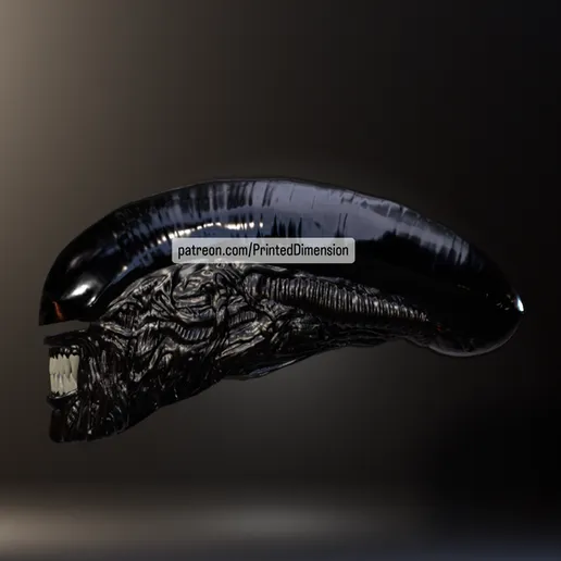 🪖 Xenomorph helmet・ STL File for 3D printing・Cults