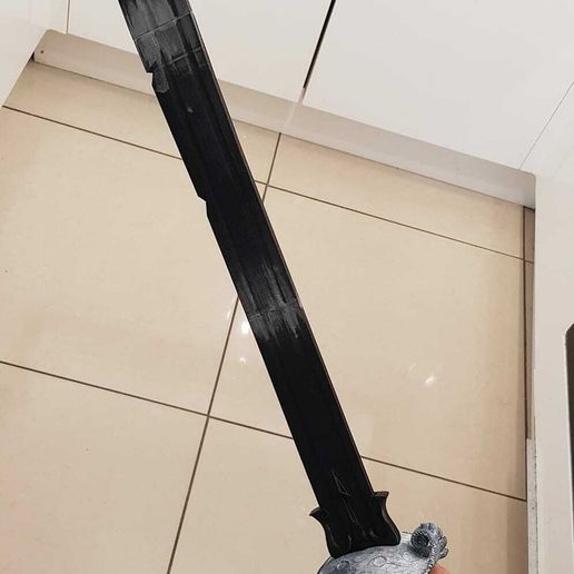 Archivo STL Piratas del Caribe Barbanegra (Edward Teach) y la espada de ...