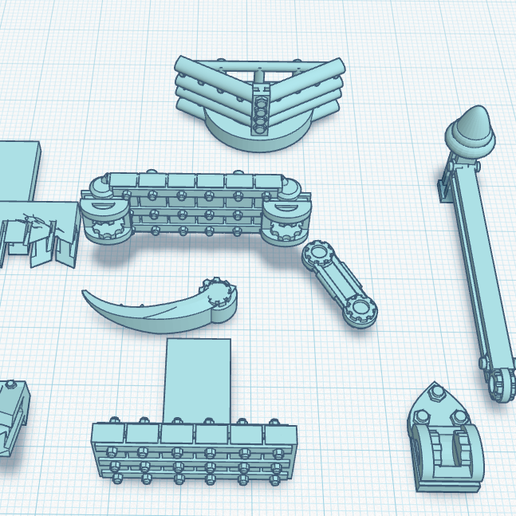 🦸 Rams Set 4・ 3D File for 3D printing・Cults