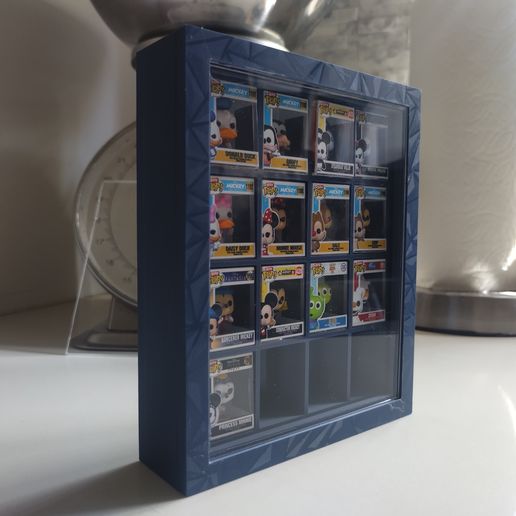 🖼 Funko Bitty Pop Storage Display・ 3MF File for 3D printing・Cults