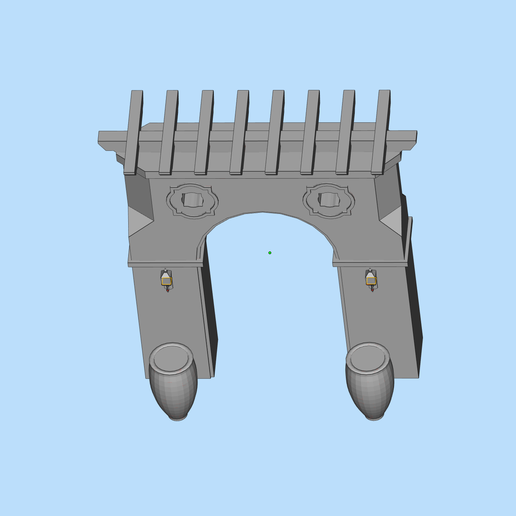 🏗️ 105 Gatehouse Building Miniature Scene Model・ STL File for 3D ...