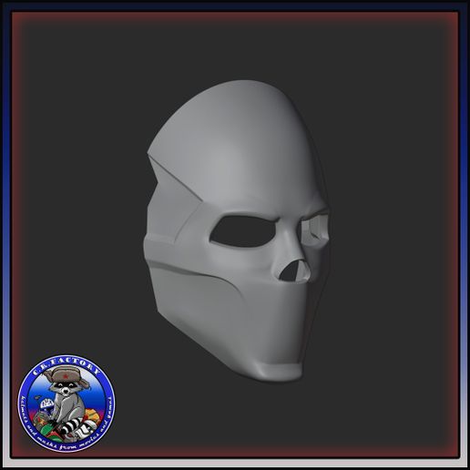 Free 3D file Skull Face mask (Combat Master) 💀 ・3D printable model to ...