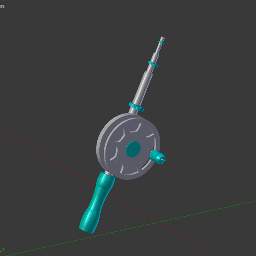 🎣 Fishing rod・Free STL File for ・Cults
