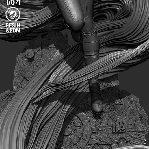 🗿 WICKED MARVEL MEDUSSA SCULPTURE : TESTED AND READY FOR 3D PRINTING ...