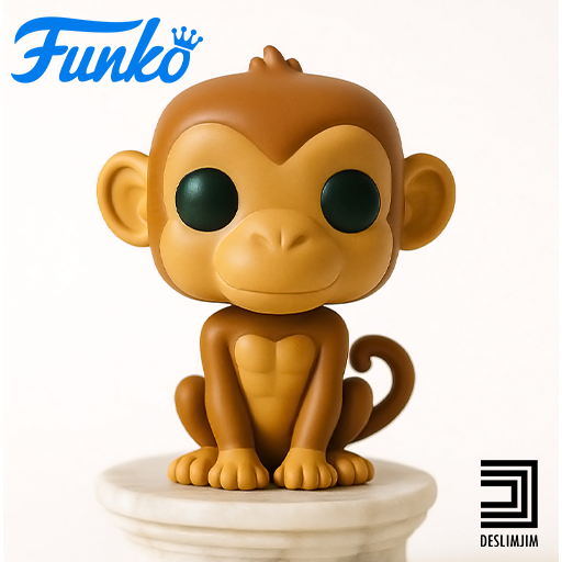 🐒 Monkey Macaco Funko Pop Animal Toyart・ 3D File for 3D printing・Cults