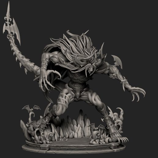 🦸 Galian Beast - Vincent Valentine - Final Fantasy VII・ 3D File for 3D ...