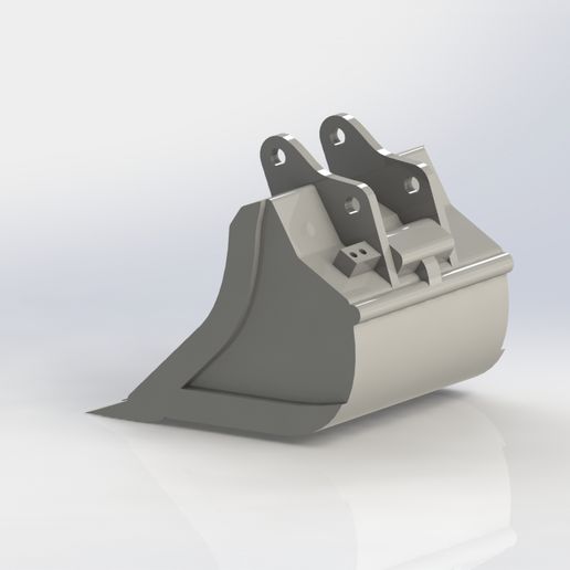 STL file Komatsu PC210 bucket 🪣 ・3D print design to download・Cults
