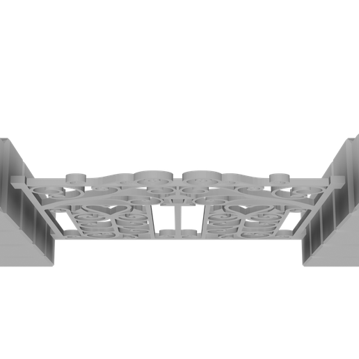 🏘️ 3D Printable Modern Gate Design for Home Architecture・ STL File for ...