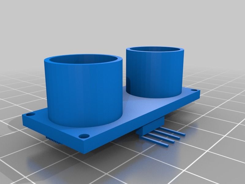 Free 3D file Ultrasonic sensor・3D printing design to download・Cults