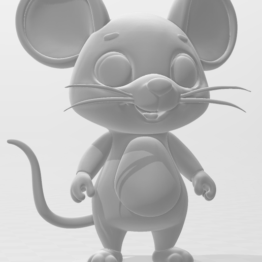 🐁 mouse・ STL File for 3D printing・Cults