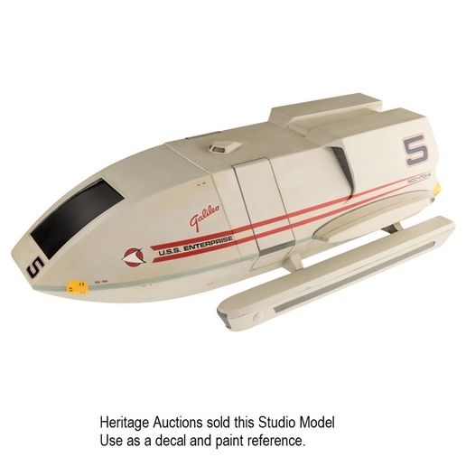 ⭐ STAR TREK TYPE 4 SHUTTLE・ STL File for 3D printing・Cults