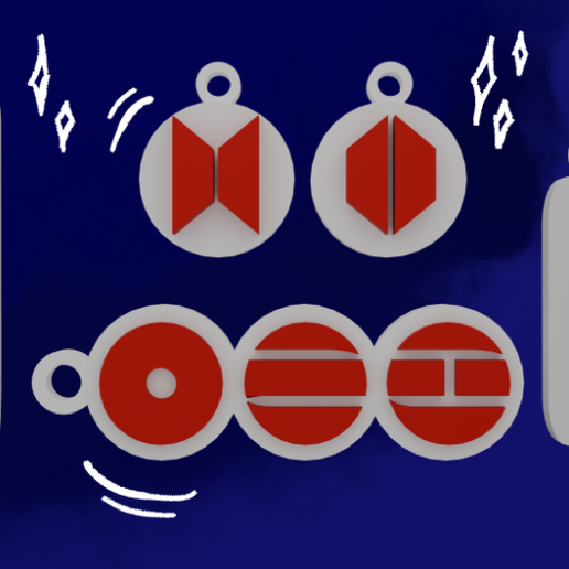 🗝️ BTS Arirang Icon Keychain - K-Pop Fan Gear & Freebies・Archivo STL ...