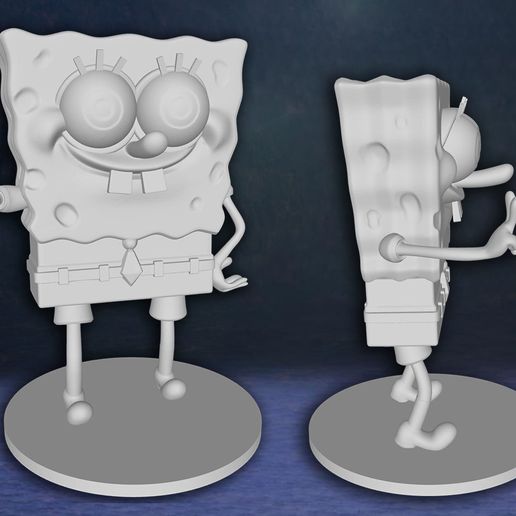 👾 SpongeBob SquarePants Action Figures Custom 3D Print Model・Archivo 3D ...