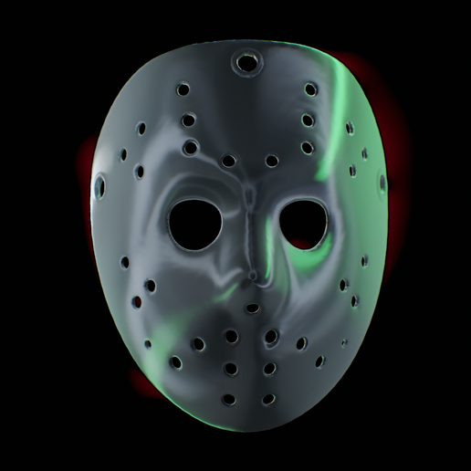 🏒 JASON VOORHEES MASK FRIDAY THE 13TH FIELD HOCKEY MASK FAN ART JASON ...