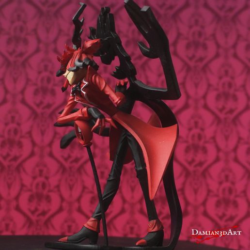 🏨 Alastor Hazbin Hotel STL 3D model・ STL File for 3D printing・Cults