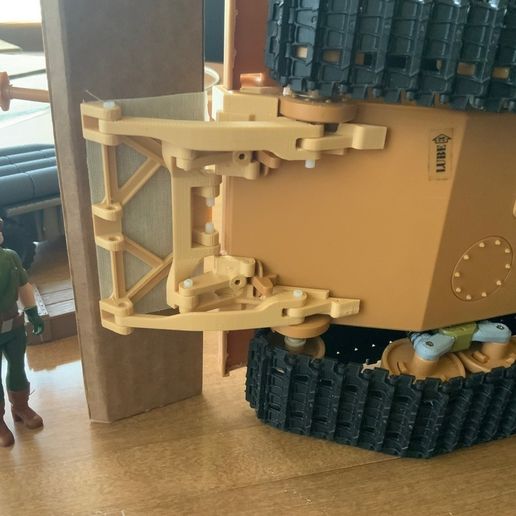 🪖 mauler tank motorized plow attachment - work in progress・Free STL ...