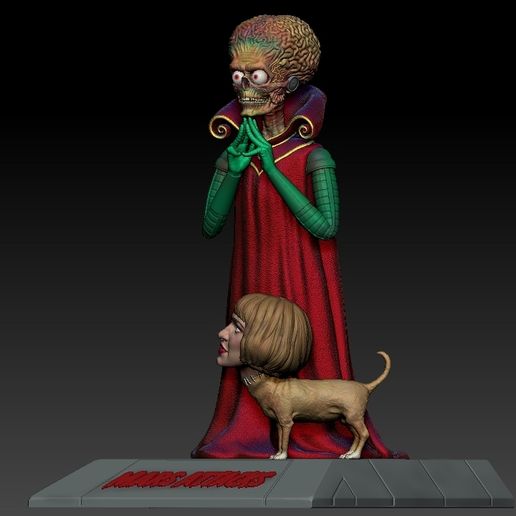 🎃 Mars Attacks・ OBJ File for ・Cults
