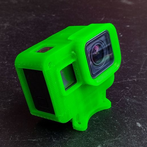 🚁 2-piece Gopro Hero 5 6 7 mount (various frames)・Free 3D File for ・Cults