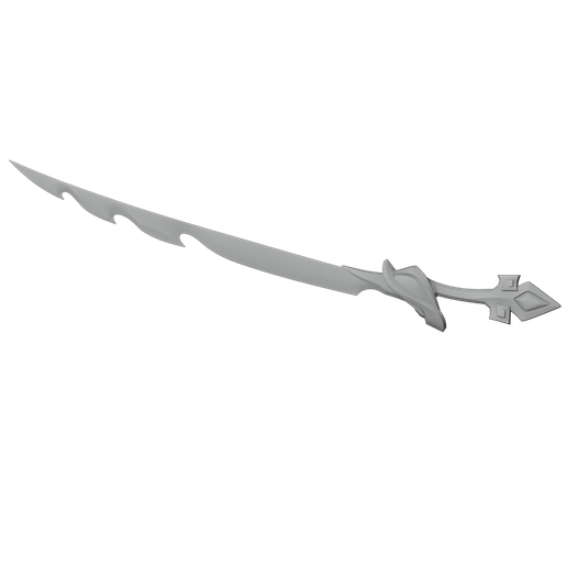 STL file League Of Legends Sea Dog Yasuo Sword Skin For Cosplay 🐕 ・3D ...