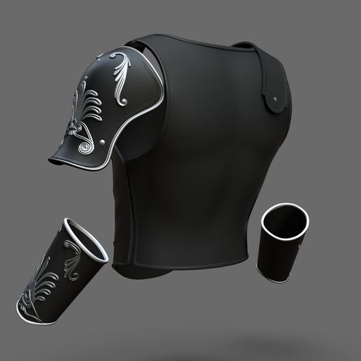 🎭 Maximus Gladiator Armor Set・ 3D File for 3D printing・Cults