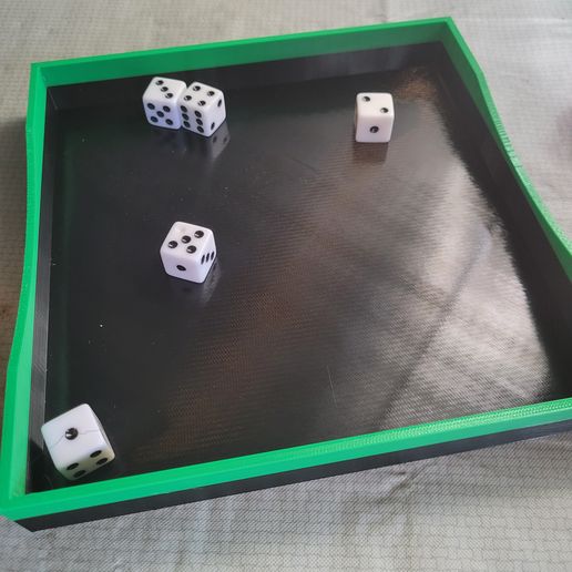🎲 Dice Tray・Free STL File for 3D printing・Cults
