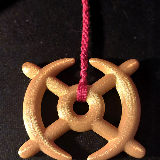 STL file Hisui region symbol / Arceus ring keychain 💍 ・Template to ...