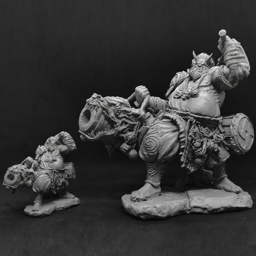 🎲 Oni Dojo - Fujin・ 3D File for 3D printing・Cults