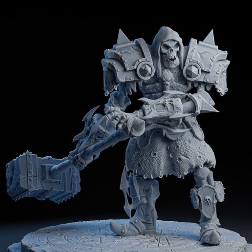 💀 Skeleton Giant Undead・ 3D File for 3D printing・Cults