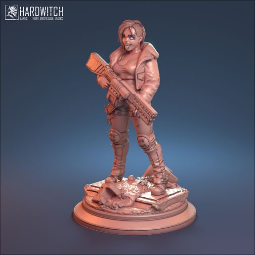 👧 Ginger・ 3D File for 3D printing・Cults