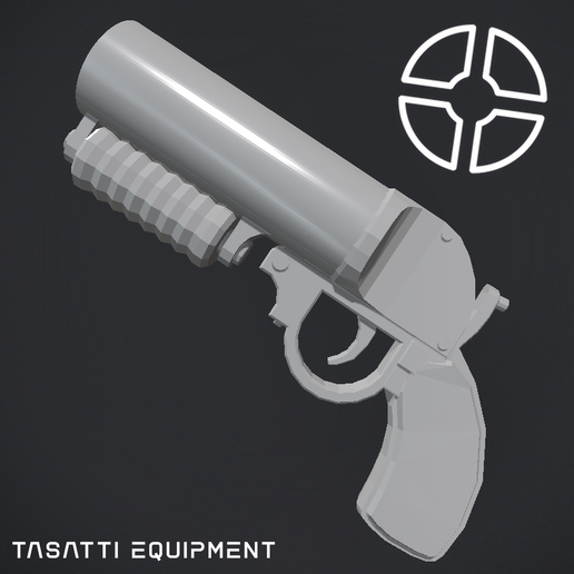 🎮 TF2 Scorch Shot Pyro Cosplay Replica Prop・ STL File for 3D printing・Cults