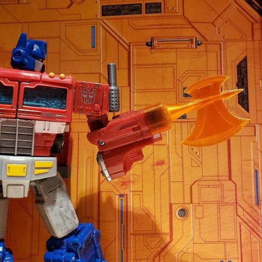 🤖 Transformers WFC Siege Optimus - jetpack + weapons upgrade kit・ STL ...