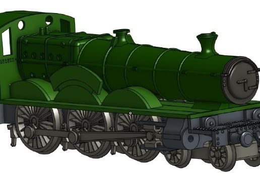 🚂 Locomotive HO Great Western Railway 2900 Class or Saint Class 2-6-0 ...