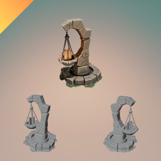📚 Arcane Book Pedestal – 3D Printable Fantasy Display or RPG Terrain ...