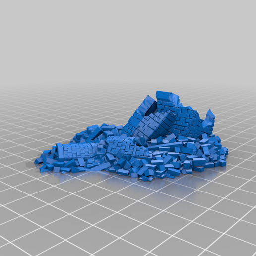 🧑‍🏭 15mm WW1/WW2 Factory ruins version 2・Free STL File for 3D printing ...