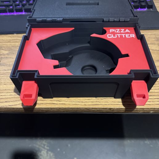 🪚 circular saw PIZZA CUTTER (Milwaukee)・3D Print with the K2 Plus 3D ...