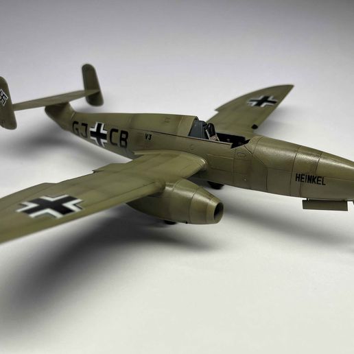 ️ Heinkel 280 1/48・ 3D File for 3D printing・Cults