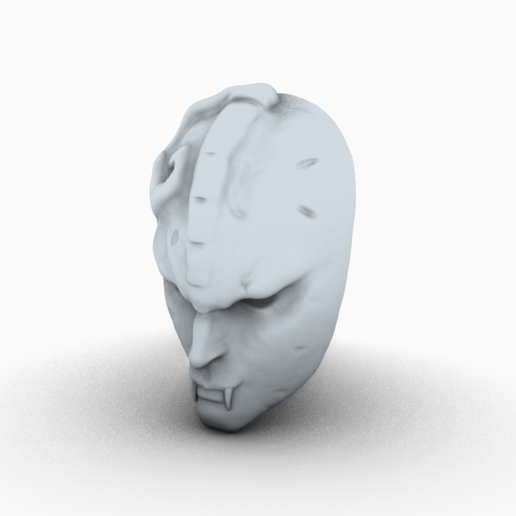 💬 JoJo's Bizarre Adventure Stone Mask 3D model・ STL File for 3D ...