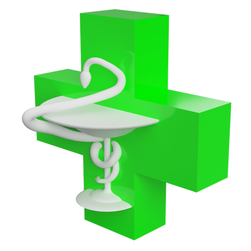 caduceus logo 3d