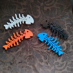 3D printed Flexible Bone Fish・Cults