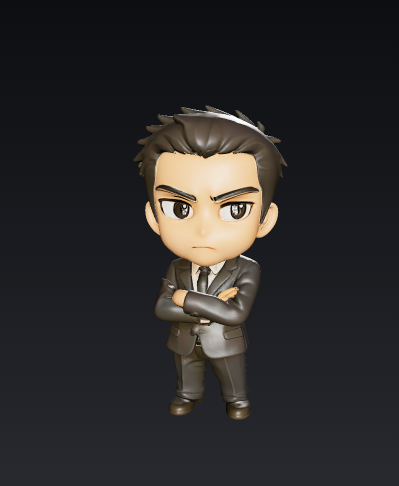 🗿 Tadaomi Karasuma - Assassination Classroom・ STL File for 3D printing ...