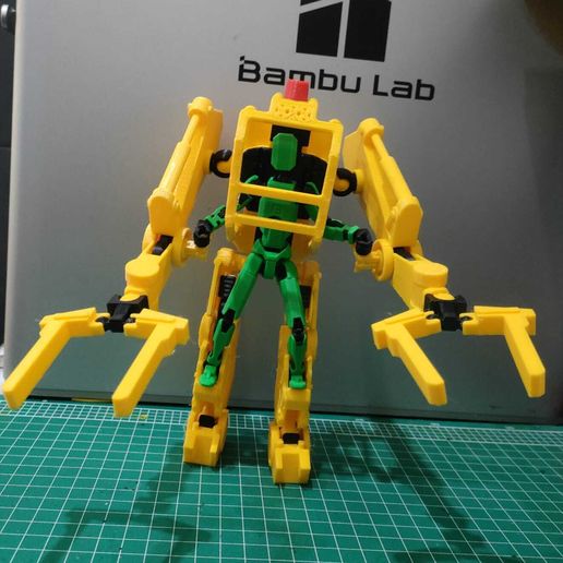 👽 DUMMY 13 ALIEN CARGO LOADER EXOSKELETON ARTICULATED・ STL File for 3D ...