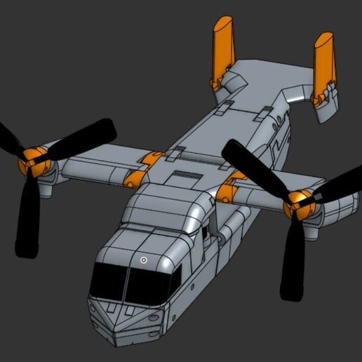 🤖 osprey transforming toy・ 3D File for 3D printing・Cults
