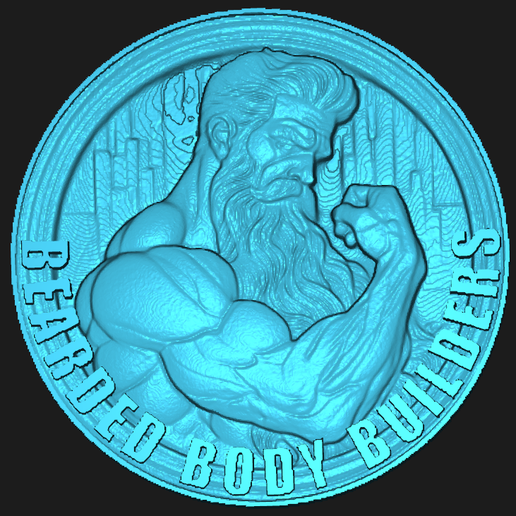 3D file BODYBUILDER 4 🎄 ・3D printable model to download・Cults