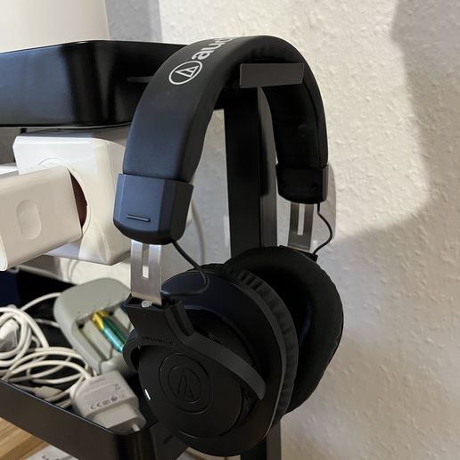 Free STL file Headphone Holder on IKEA VATTENKAR 🎧 ・3D printing model ...