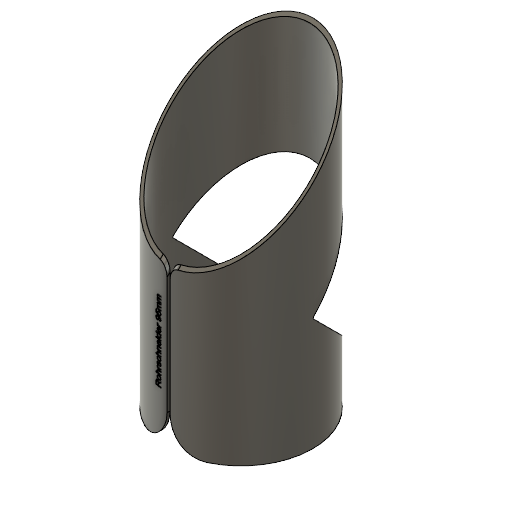 📦 Mitre box for pipe insulation (35 mm pipe, 30 mm insulation / Ø 95 mm ...