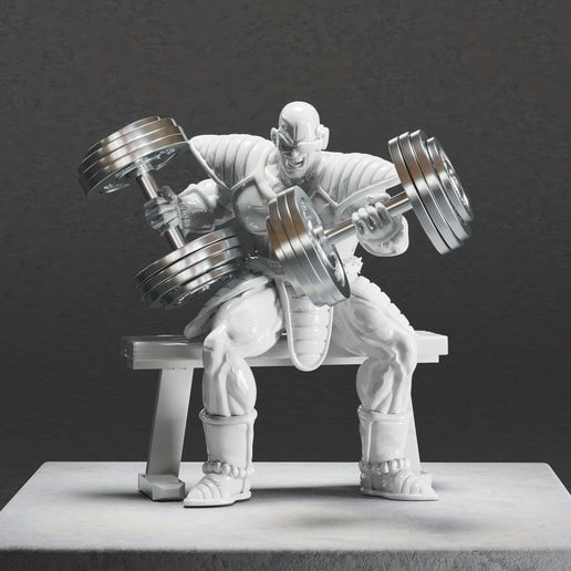 Archivo STL Nappa en el gym 💬 (OBJ)・Objeto para impresora 3D para descargar・Cults