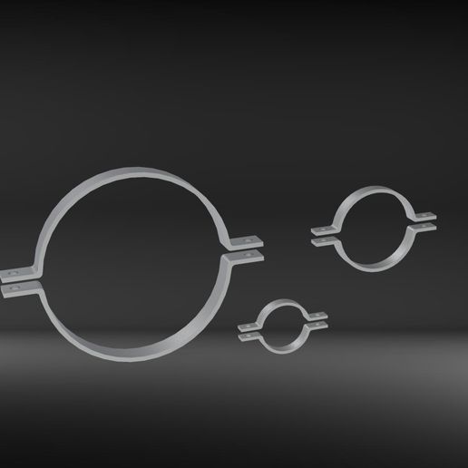 🗜️ Clamp Piping・ STL File for 3D printing・Cults