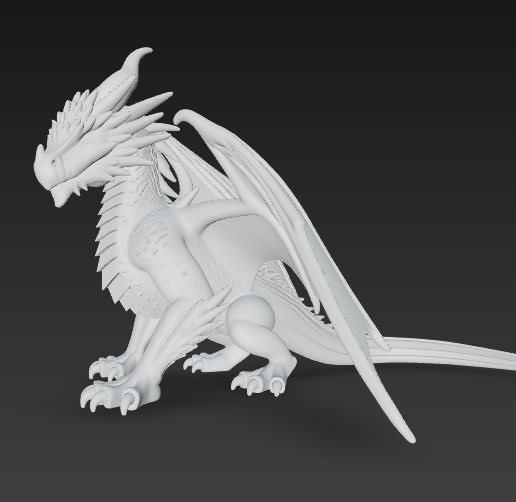 🐉 Ancient Dragon STL - Epic Medieval Fantasy Model for D&D and 3D ...