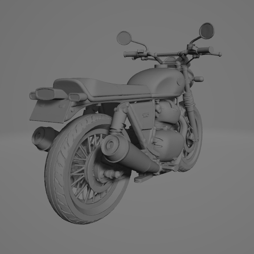 🩻 interceptor 650 cartoon scan・ STL File for 3D printing・Cults
